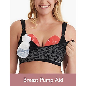 Momcozy Large Reusable Breast Therapy Packs, Temp-Sensing Hot and Cold Gel Breast Pads, Breastfeeding Essentials for Relieve Clogged Ducts, Nipple Pain, Improve Milk Flow, Engorgement, 2 Pack