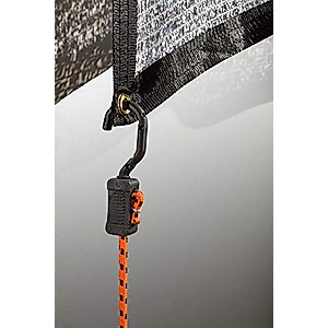 Be Cool Solutions - 70% Reflective Aluminet Sun Shade Cloth (10' x 14')