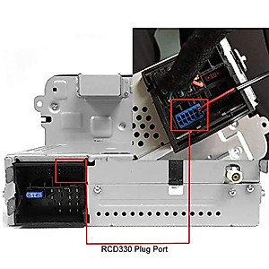 Car Rear View Camera Power Delay Timer Relay Filter Rectifier RCD330 PQ MIB RCA Conversion Adapter for VW BMW Benz Audi GreenYi