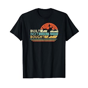 Built Not Bought Drone Builder Freestyle FPV Race Quadcopter T-Shirt