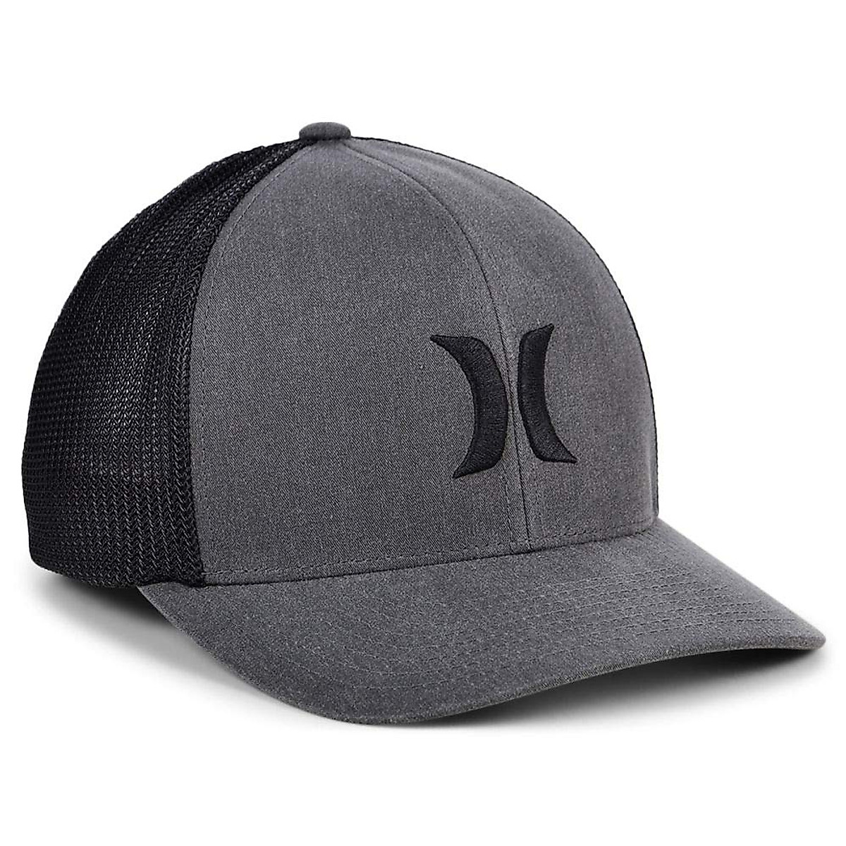 Hurley Icon Washed Flexfit Stretch-fit Hat Black