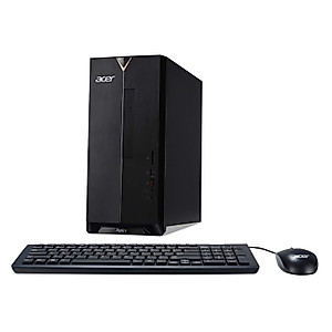 Acer Aspire TC-885-ACCFLi5 Desktop, 8th Gen Intel Core i5-8400, 12GB DDR4, 2TB HDD, 8X DVD, 802.11ac WiFi, Windows 10 Home