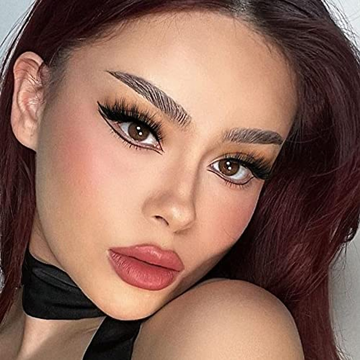 3D Natural False Eyelashes Fluffy Flat Lashes Wispy Faux Mink Eyelashes that Look Like Extensions Volume Strips Lash by Focipeysa