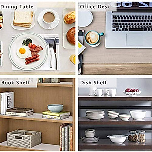 Non-Slip Transparent Waterproof, Oil-Proof Washable Refrigerator Mat/Pad/Liners for Shelves, Cabinet, Desks, Non-Adhesive, Anti-Slip Drawer Liner. Approx. 9’10” x 5.7” or (300cm x 45cm)