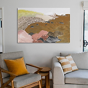 BAIKAI Milton Avery Milton Avery Brown Sea1 Art Poster Hanging Picture Canvas Wall Art Prints Poster Gifts Photo Picture Painting Posters Room Decor Home Decorative 08x12inch(20x30cm)