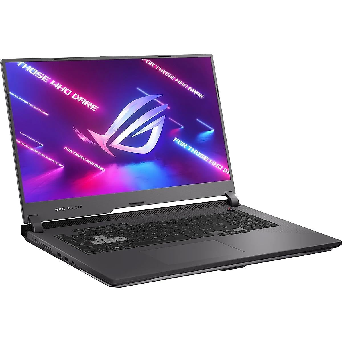 ASUS ROG Strix G17 (2022) Gaming Laptop, 17.3” 144Hz IPS FHD Display, NVIDIA GeForce RTX 3050 GPU, AMD Ryzen 7 6800H Processor, 16GB DDR5 RAM, 512GB SSD, RGB Keyboard, Windows 11, G713RC-RS73