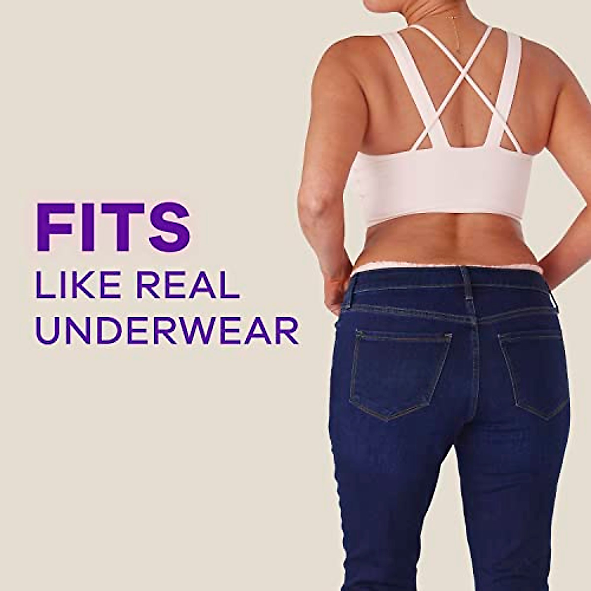 Always Discreet Adult Incontinence & Postpartum Underwear For Women, Classic Cut, Size X-Large, Maximum Absorbency, Disposable, 15 Count (Pack of 1)