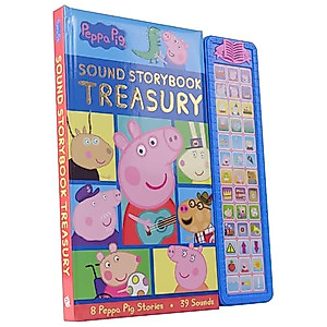 Peppa Pig - Sound Storybook Treasury 39-Button Sound Book - PI Kids (Play-A-Sound)