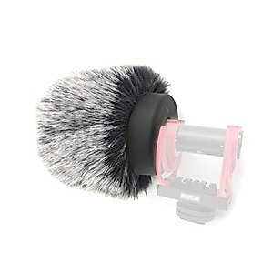Fur windscreen Wind Shield Compatible for rode VideoMic GO II 2 VMGOII VideoMicro II Microphone windshield dead cat accessories