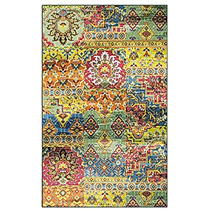 Mohawk Home Plano Area Rug, 5 ft x 8 ft, Multi