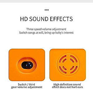 YMDLY Toys Animal Park Interactive Pop Up Music Toy,Up- Early Education Activity Center Toy, Ages 7 8 9 10 11 12 Months and up Infant Toddlers Toys.