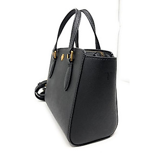 Tory Burch Emerson Mini Top Zip Tote Crossbody Bag - Black