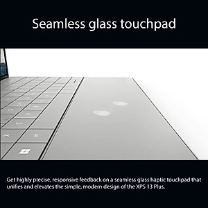 Dell XPS 13 Plus Business Laptop, 13.4" 4K UHD OLED Touchscreen, Intel Core i7-1260P, Zero-Lattice Backlit Keyboard, Fingerprint Reader, Killer Wi-Fi 6E, Windows 11 (16GB DDR5, 1TB PCIe SSD)