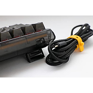 Ducky One 3 Mini Aura Clear Black 60% Hotswap RGB LED Double Shot PBT Mechanical Keyboard Cherry MX Brown