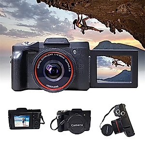MEENE Digital Video Camera Full HD 1080P 16MP Recorder with Wide Angle Lens for YouTube Vlogging