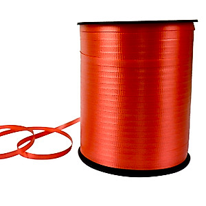 GIFTEXPRESS 500 Yards Red Curling Ribbon/Balloon Ribbon/Balloon Strings/Gift Wrapping Ribbons/Holiday Gift Supplies