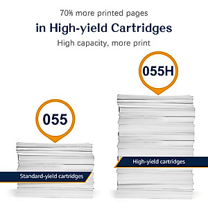 Colorking (with Chip) Compatible 055H Toner Cartridge Replacement for Canon 055H 055 High Capacity for Canon ImageCLASS MF743Cdw MF741Cdw MF745Cdw MF746Cdw Toner Printer (Black Cyan Magenta Yellow)