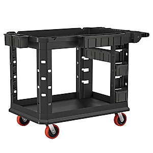 Suncast Commercial PUCHD2645 Utility Cart, Heavy Duty Plus, 500 Pounds Load Capacity, Black