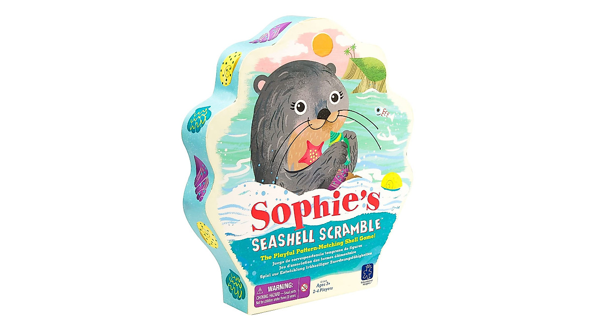 Educational Insights Sophie’s Seashell Scramble Game for Preschoolers