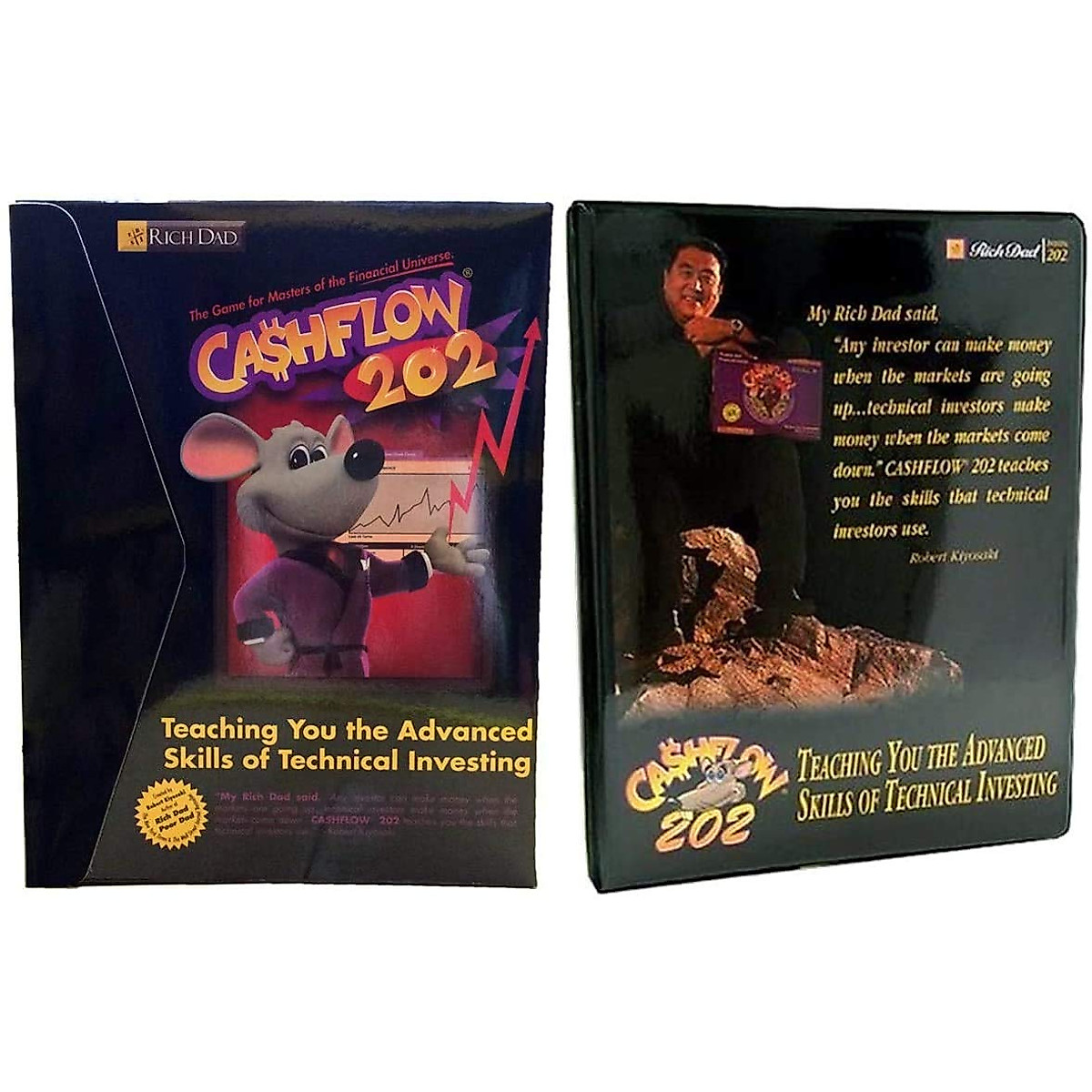 The Rich Dad Cashflow 101 202 No More Rat Race - Rich Dad Board Game Family Toys Robert Kiyosaki Cash Flow Personal Finance Investing Education Knowledge - Key to Success