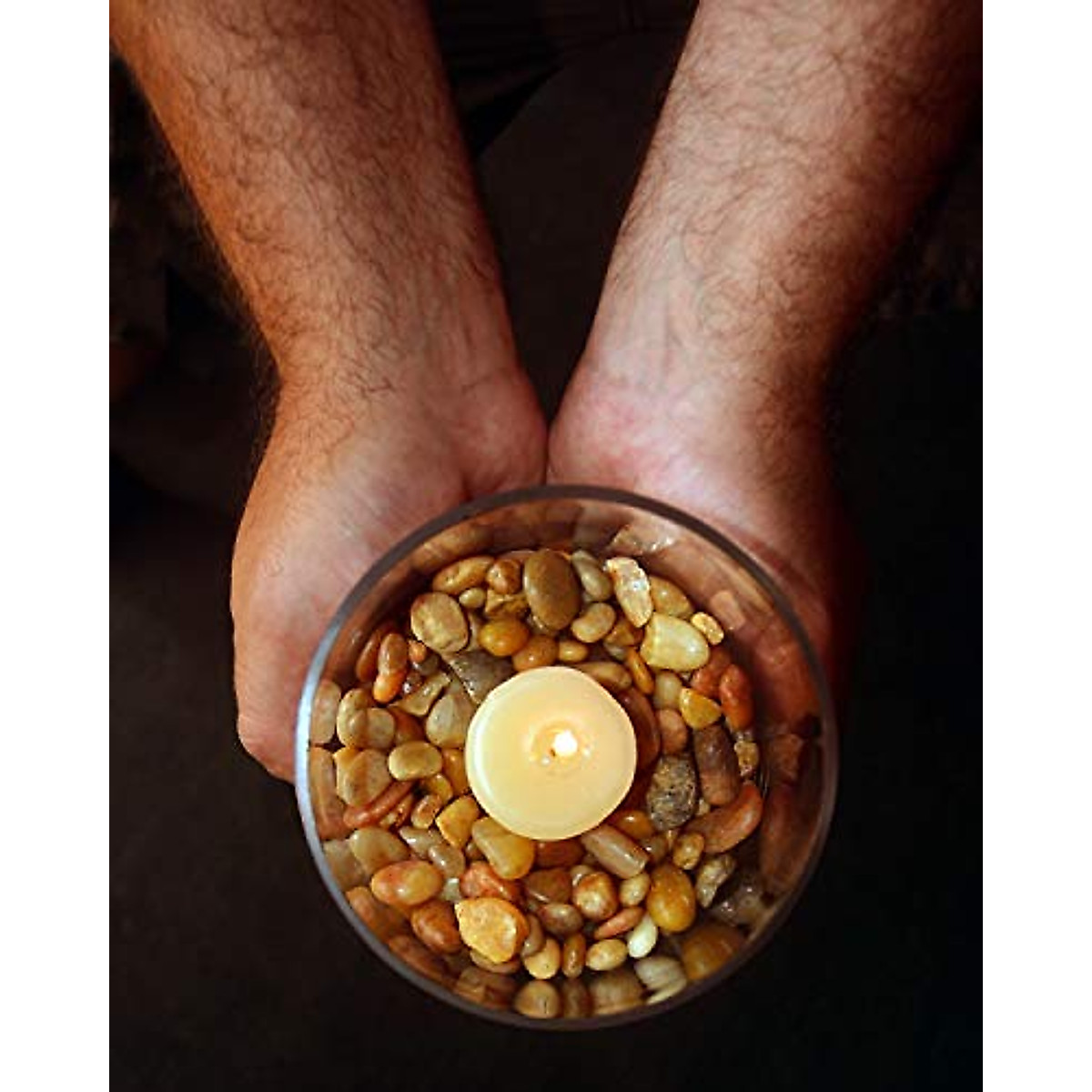 Mosser Lee ML1121 River Rock Soil Cover, 5 lb.