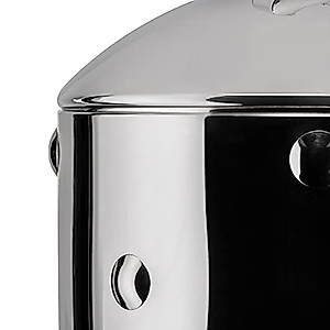 Alessi CB01 Kalisto' 1" Kitchen Box, 1", Silver