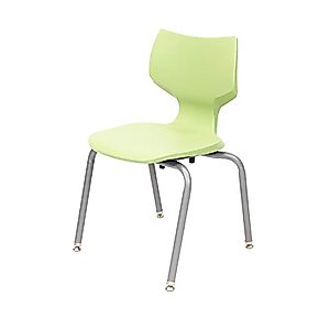 Smith System 11847 Flavors Stack Chair, 14 inch, Apple