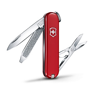 Victorinox Swiss Army Classic SD Pocket Knife, Red ,58mm