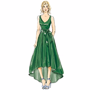 McCall's Patterns Misses/Women's Sleeveless Dresses with Neckline and Hem Variations