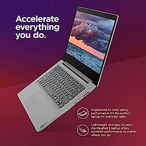 Lenovo IdeaPad 3 Laptop, 14" FHD Display, Intel Core i5-1135G7 Processor, 20GB RAM, 1TB PCIe SSD, Webcam, SD Card Reader, Wi-Fi 6, Windows 11 Home, Grey