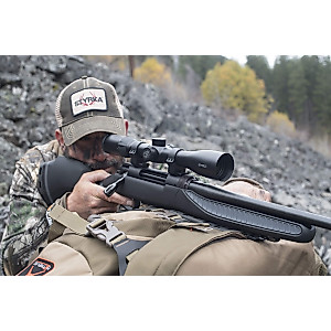 Styrka S7 Series 1-6x24 Illum Plex Riflescope, Black, ST-95006-Aircraft Grade Aluminum 30mm Tube, Waterproof, SXL-MAX Coated Optics for Superior Brightness and Color-Hunting Rifle Scope-Styrka Strong