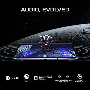 ASUS ROG Phone 6 5G 512GB 16GB RAM Factory Unlocked (GSM Only | No CDMA - not Compatible with Verizon/Sprint) Global Version - White