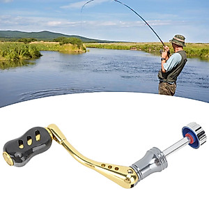 Tuwei Electric Fishing Reel Handle Grip, Lightweight Carbon Fiber Fishing Reel Handle for Boat Fishing