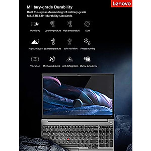 Lenovo ThinkPad E15 Gen 4 15.6" FHD IPS Display Business Laptop, AMD Ryzen 7 5825U,  40GB RAM, 1TB SSD, Wi-Fi 6, USB-C (Support DisplayPort 1.2), HDMI, 1080P Webcam, Windows 11 Pro, Mineral Metallic