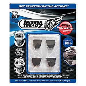 Snakebyte Trigger Treadz - Original 4-Pack for (PS4) - Anti Slip Trigger Rubbers - PlayStation 4