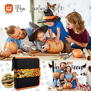 Pumpkin Carving Kit with Stencils Ebook & Carrying Case, 22 PCs Heavy Duty Stainless Steel Knife Professional Sculpting Tool Set for Kid Adult