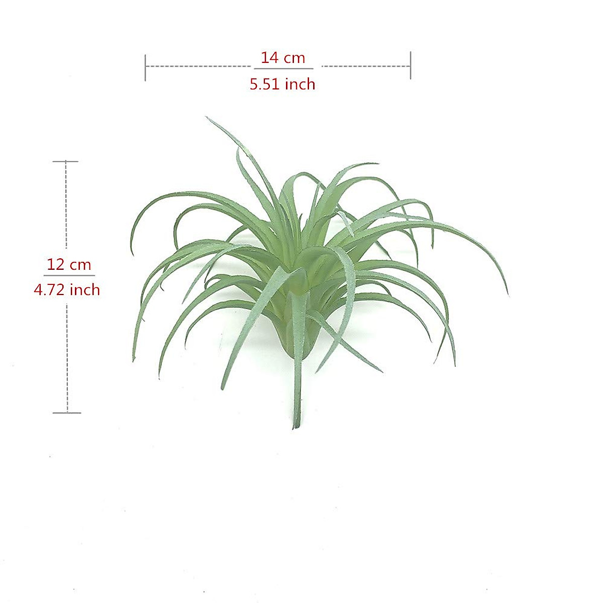 EBUYOM 8 PCS Artificial Succulents Plants Lifelike Air Plants Floral Tree Arrangement Assorted Faux Greenery Artificial Plants Set Garden Home Office DIY Decoration Ornament