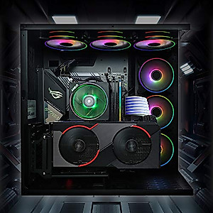 EZDIY-FAB Vertical Graphics Card Holder Bracket,GPU Mount,Video Card VGA Support Kit with 20cm/7.8in PCIE 3.0 Riser Cable