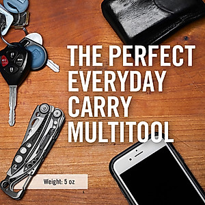 LEATHERMAN, Skeletool Lightweight Multitool with Combo Knife and Bottle Opener, Topographical Print