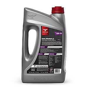 Triax Gear Premium LS 80W-90, GL-5 Limited Slip Ready, Manual Transmissions, Hypoid Gear Systems, Differentials, NATO Military Approved, Widest OEM Specification Range (1 Gallon)