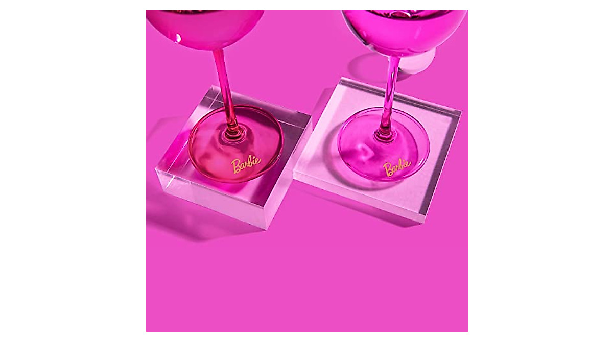 Dragon Glassware x Barbie Wine Glasses Set of 2