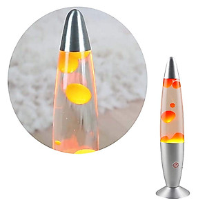 Mobestech Metal Bottom Wax Light Colorful Bedside Night Light Table Lamp Creative Night Light Bedside Lamp for Bedroom Living Room with US Plug