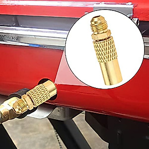Hicello 3/8" Male Flare Converter Adapter for Coleman Roadtrip LXE Grill, Connect to RV Trailer Camper Propane Extension Hose