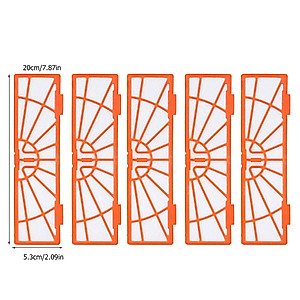 Vacuum Cleaner Filter,5pcs Filter Replacement Compatible with Neato Botvac D3 D5 D70 D75 D80 70E D85 Vacuum Cleaner House Cleaning Filtering Tool