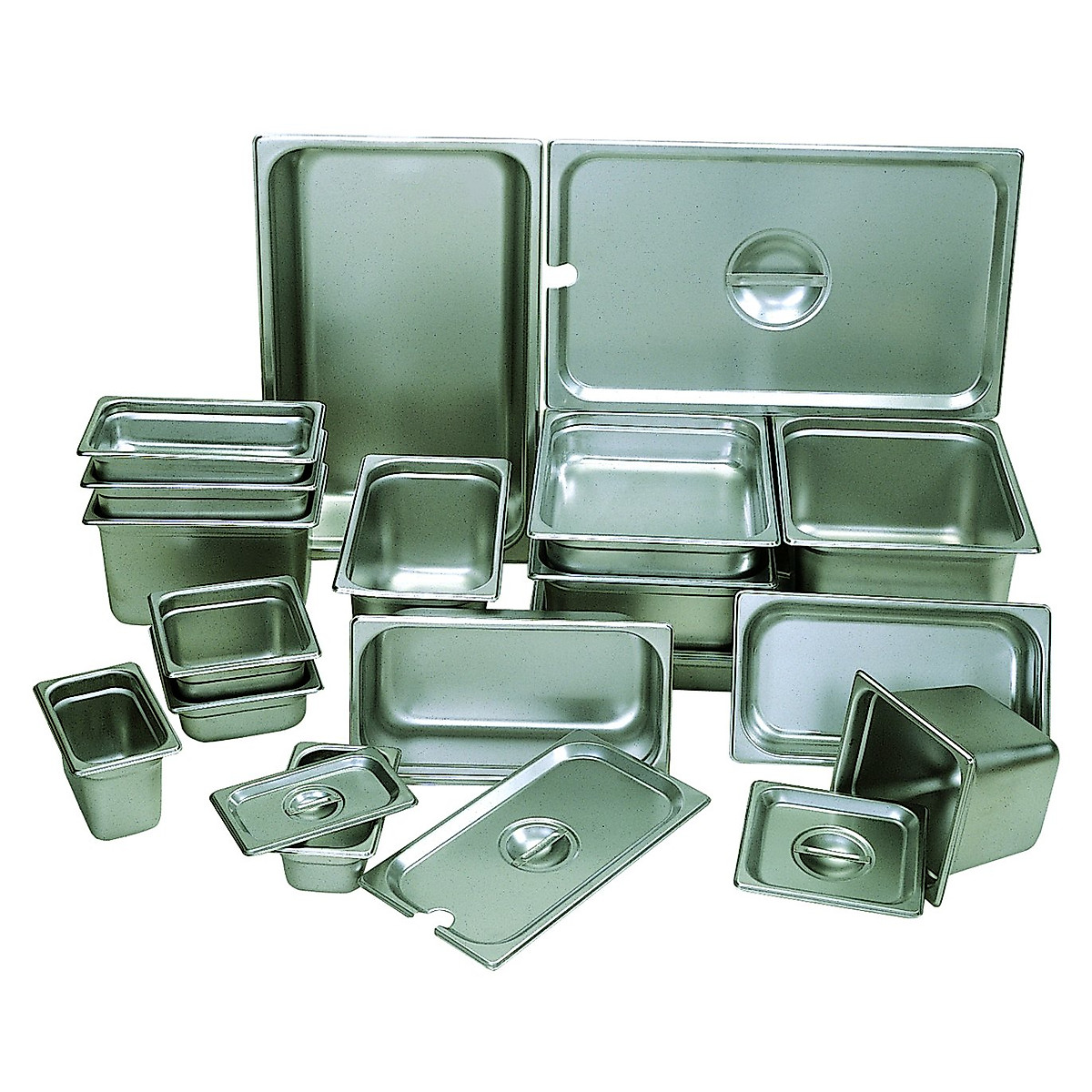 Update International 4" Third-Size Anti-Jam Steam Table Pan