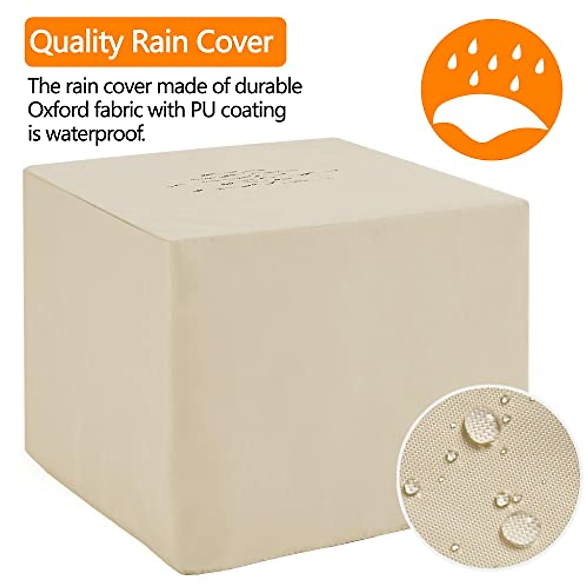 Yaheetech Fire Pit Propane Fire Pit 30 in 50,000 BTU Square Gas Firepits with Glass Tabletop and Water-Resistant Cover for Outside, 2 in 1 Large Outdoor Fire Table for Patio/Garden/Backyard