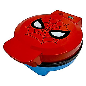 Uncanny Brands Marvel Spiderman Waffle Maker -Spidey's Mask on Your Waffles- Waffle Iron