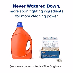 Dropps Stain & Odor Laundry Detergent Pods … (Orange Blossom, 32 Count)