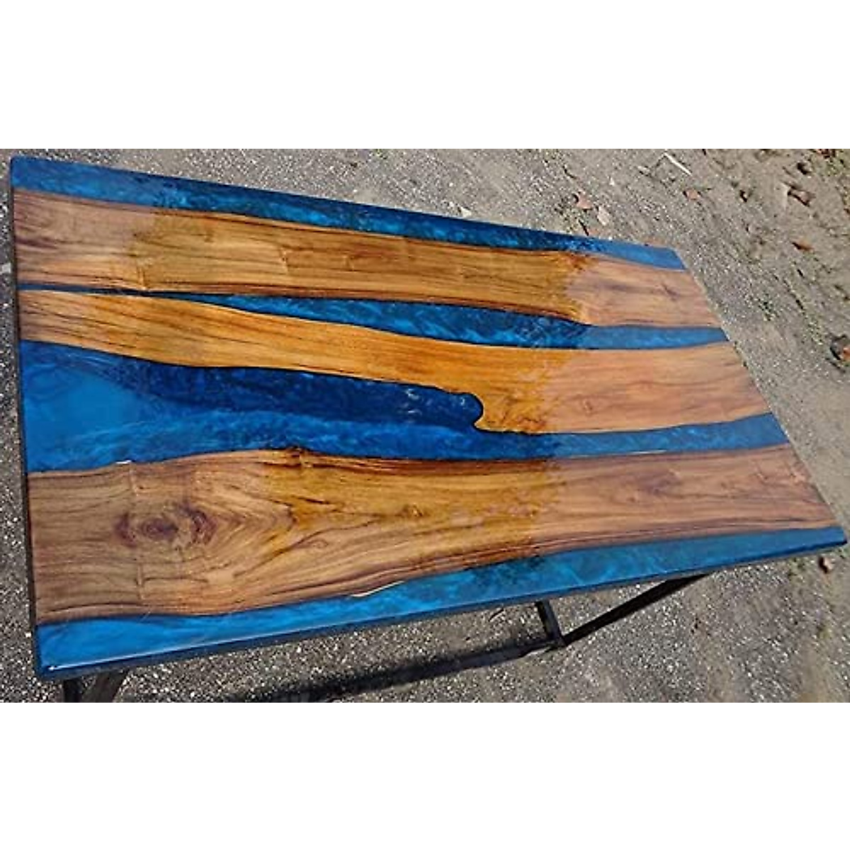 Epoxy Table, Live Edge Wooden Table, Epoxy Resin River Table, Natural Wood, Dining table, Natural Epoxy Table, Resin Table
