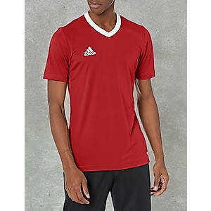 adidas Men's Entrada 22 Jersey, Team Power Red, Medium